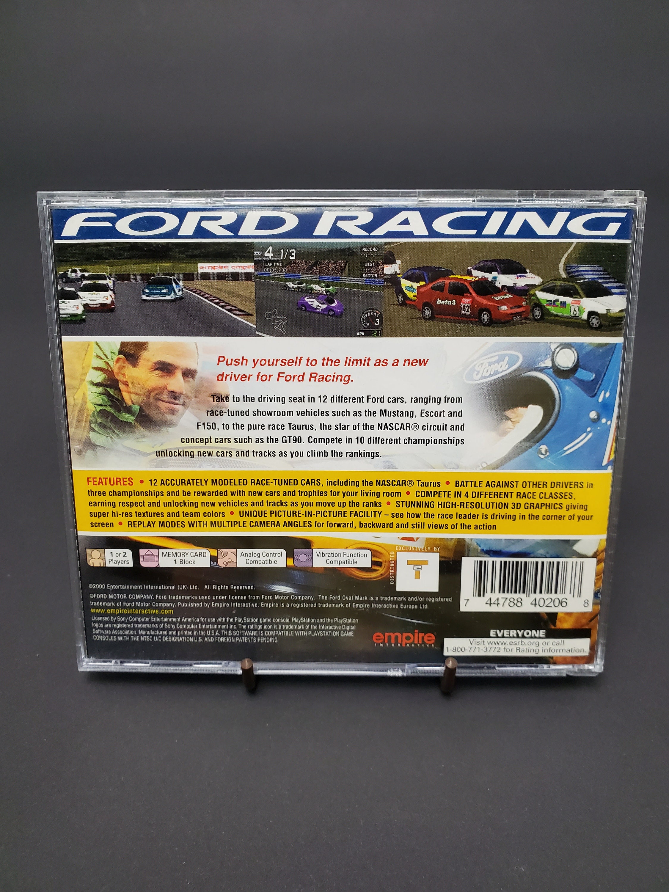 Playstation 1 Ford Racing Sony Playstation One PS1 Video Game | Etsy