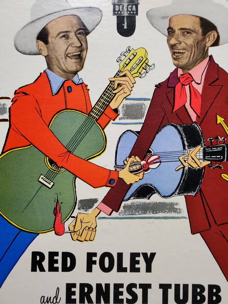 1956 Red Foley and Ernest Tubb Red and Ernie LP DL 8298 Decca | Etsy