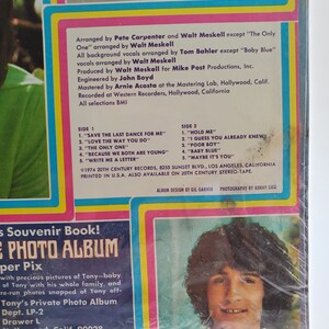 1973 the Defranco Family Featuring Tony Difranco LP Save the Last Dance ...