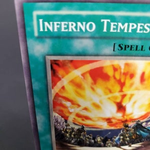 Inferno Tempest EP1 EN007 Yugioh Spell Card Trading Card Game Copyright ...