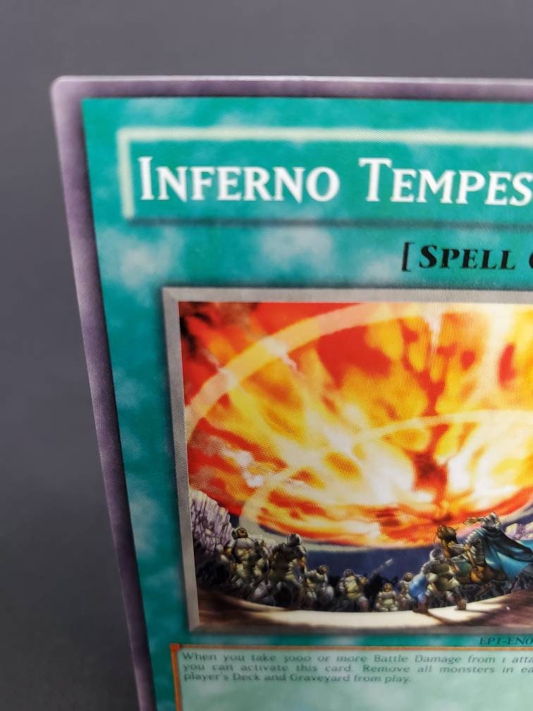 Inferno Tempest EP1 EN007 Yugioh Spell Card Trading Card Game | Etsy