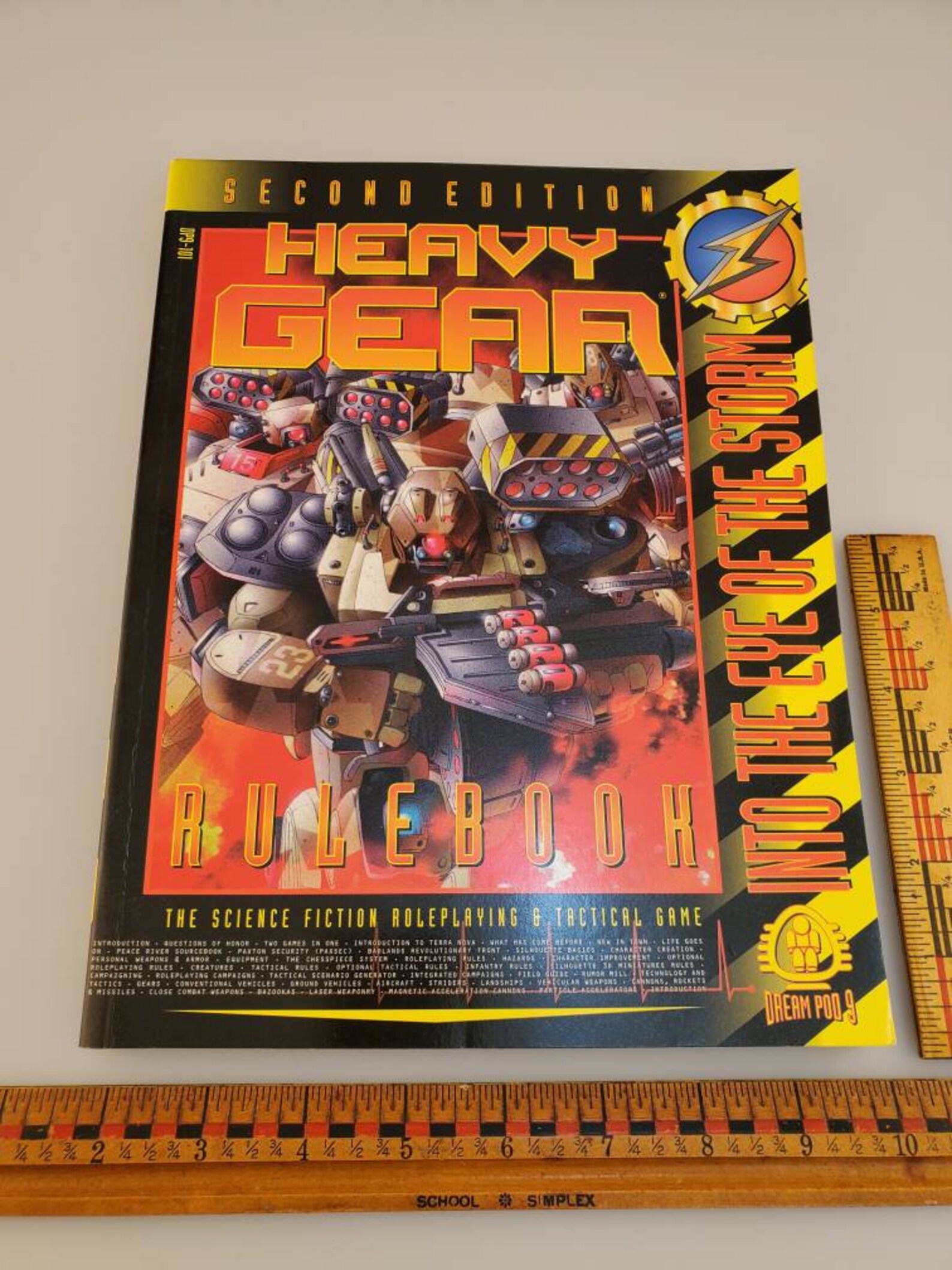DP9-101 Dream Pod 9 Heavy Gear Rulebook 2nd Edition Into the - Etsy