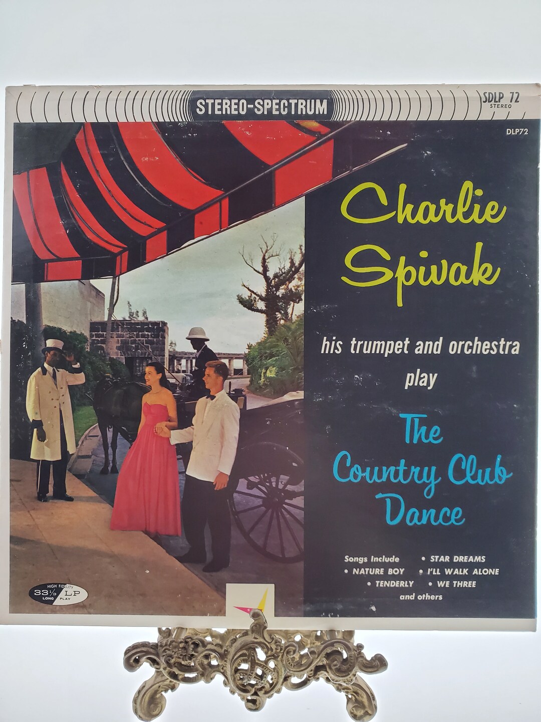 1960 Charlie Spivak His Trumpet and Orchestra Play LP the Country Club ...
