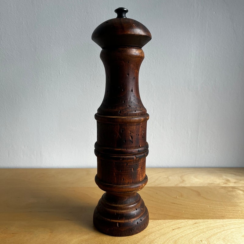 Wooden Pepper Mill - Etsy