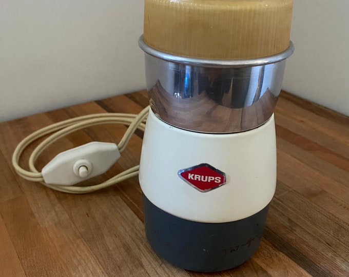 Vintage Krups Electric Coffee Grinder, Made in Germany - Etsy