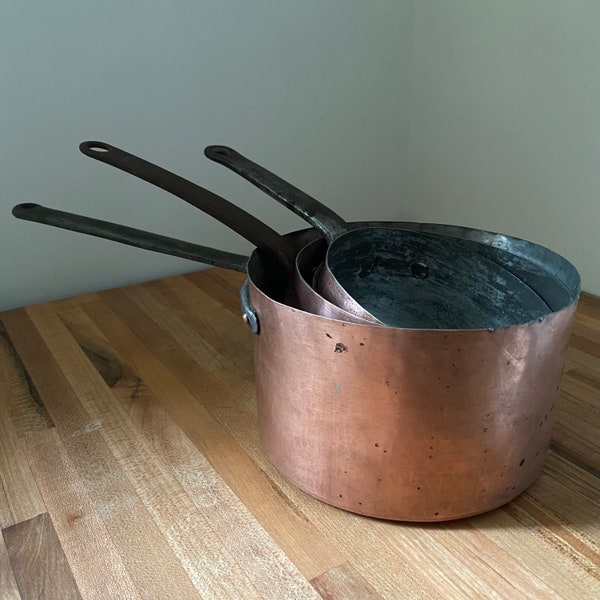Vintage Copper Pots - Etsy