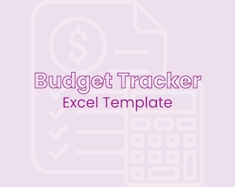 Student Budget Tracker - Excel Template - Etsy
