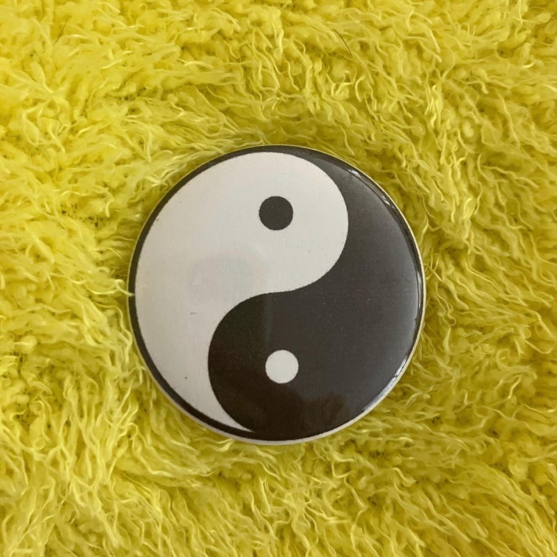Yin Yang Buttons - Etsy