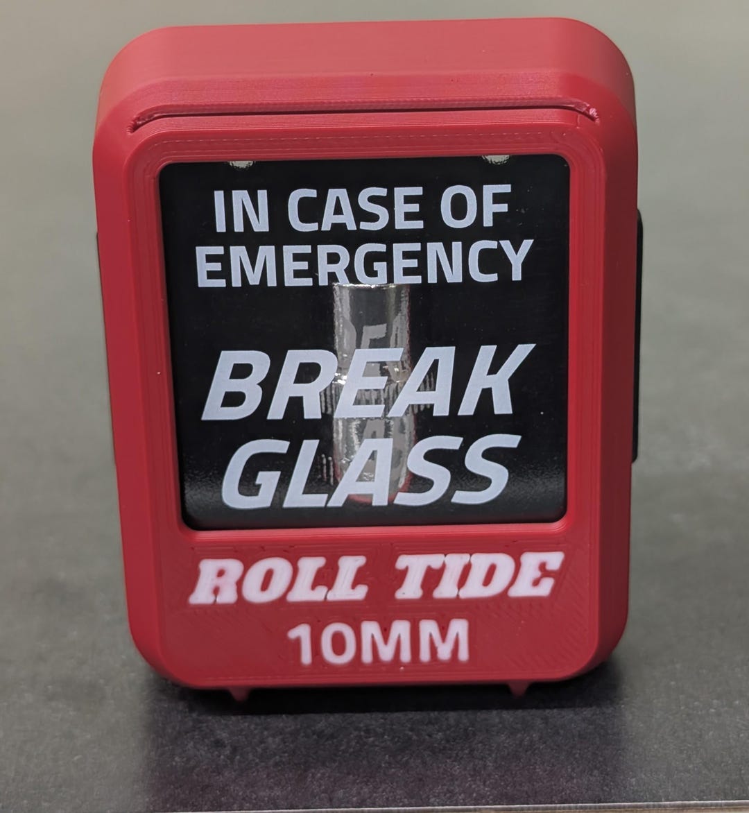 Custom 10mm Socket "break Glass" Display Case: Garage & Workshop Decor ...