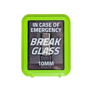 10mm Socket in Case of Emergency "break Glass" Display Case: Garage ...