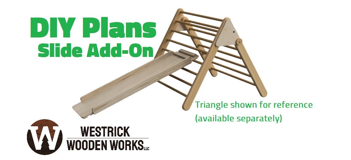 DIY Slide Plans for a Climbing Triangle or Arch - Etsy