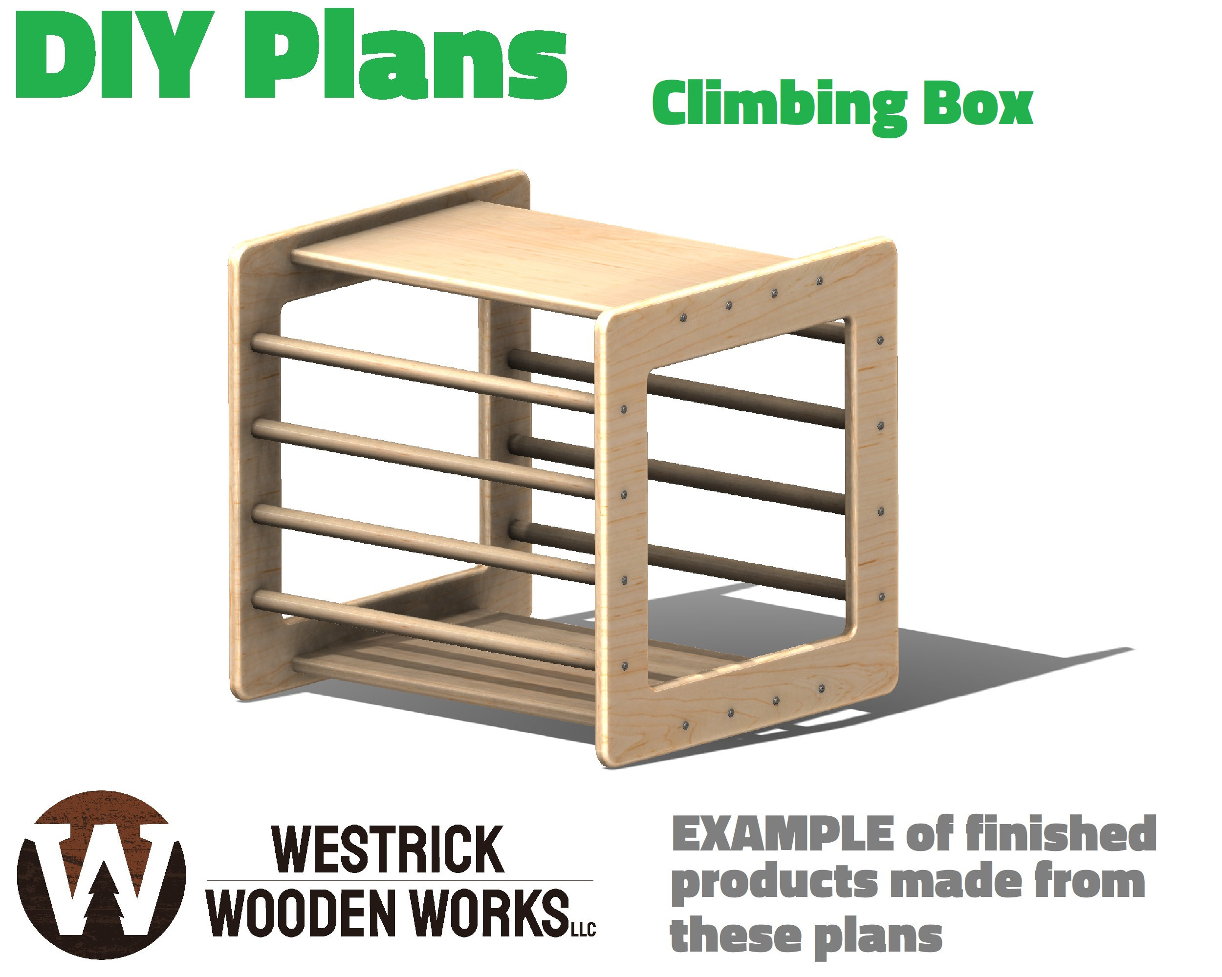 DIY Climbing Box Plans - Etsy
