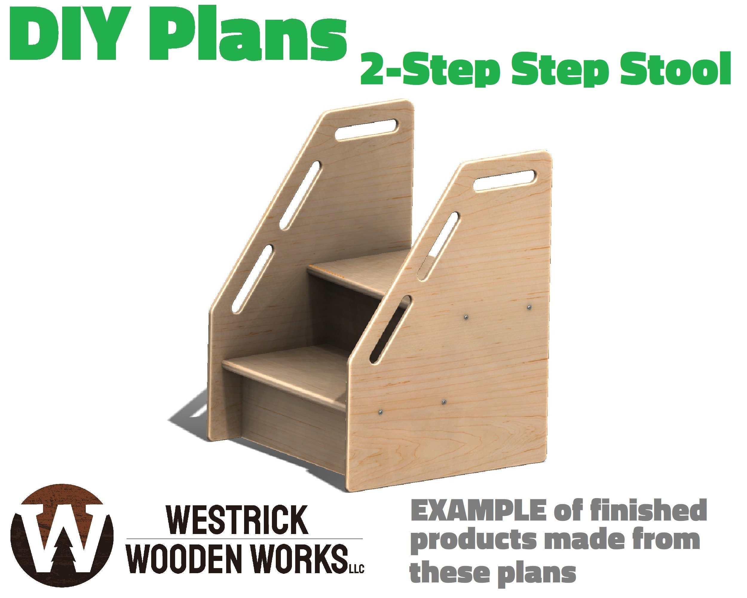 DIY Toddler Step Stool Plans - Etsy