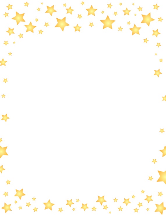 Star Page Border Designs