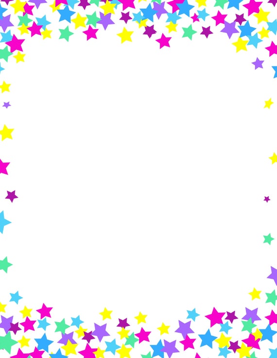Star Page Border Designs