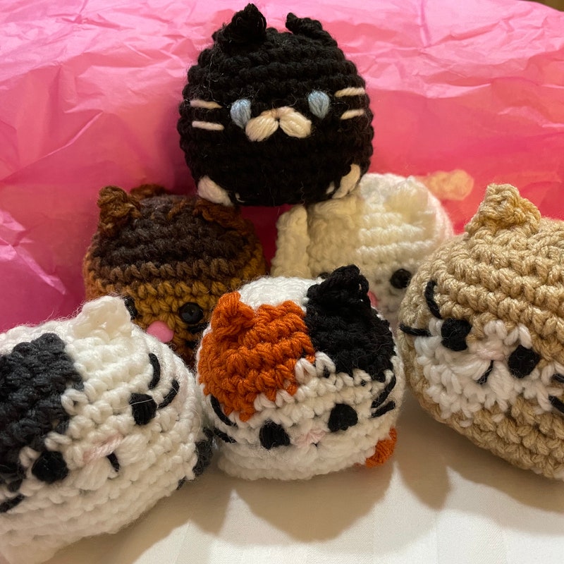 Crochet Cat Face - Etsy