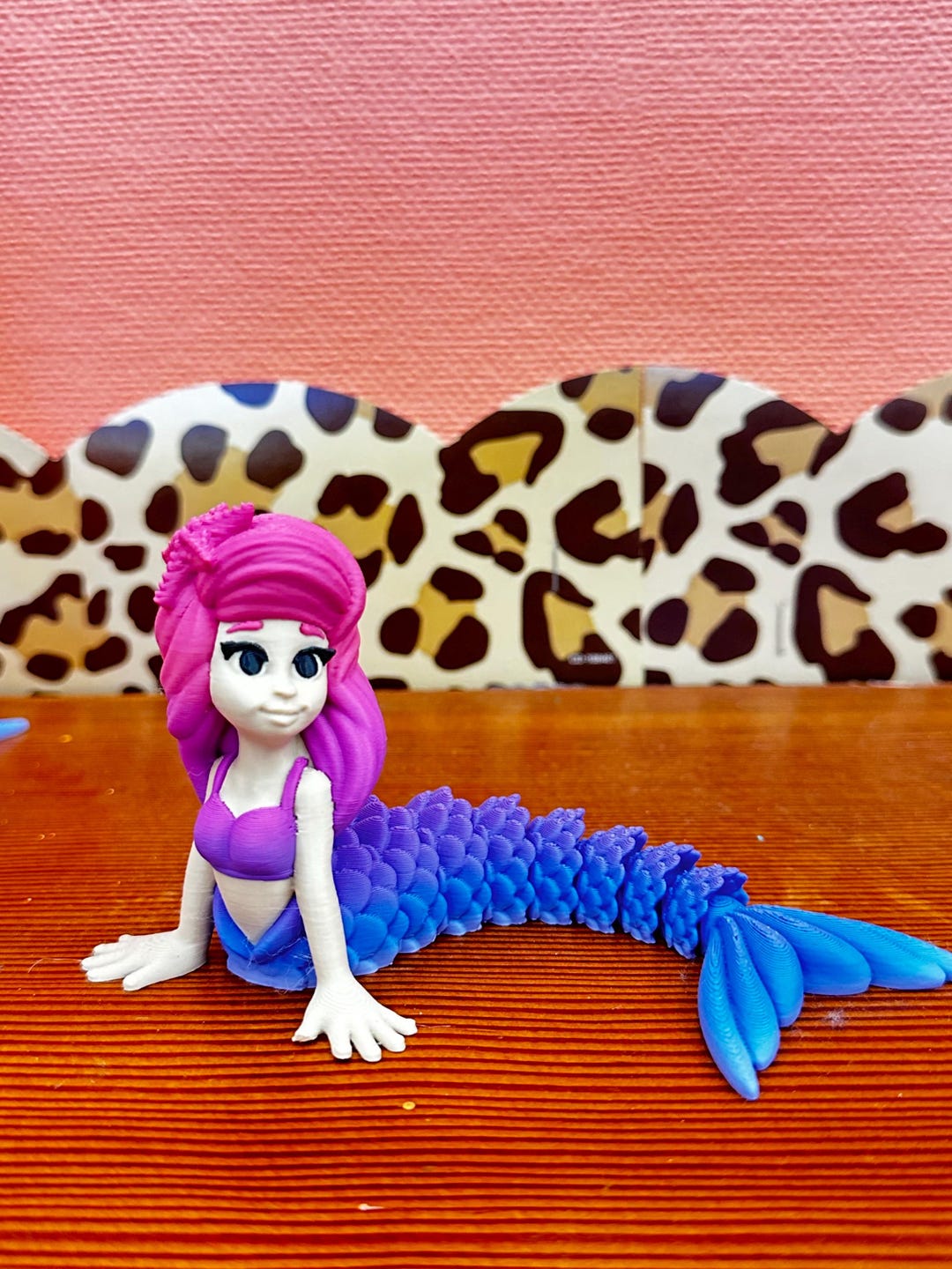 Flexi Articulated Mermaid 3D Printed - Etsy