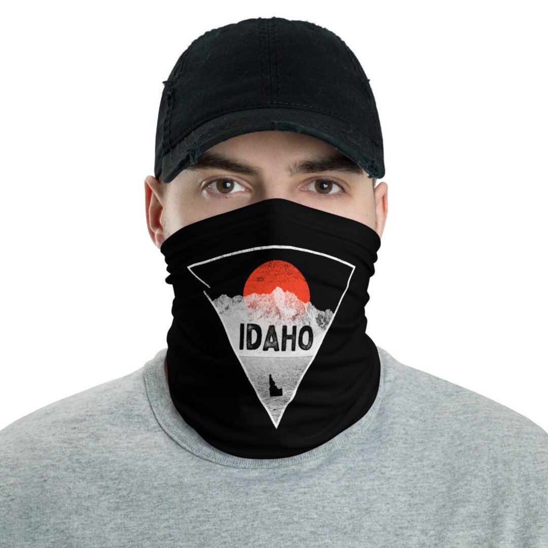 Idaho Triangle - Face Mask & Neck Gaiter - Etsy