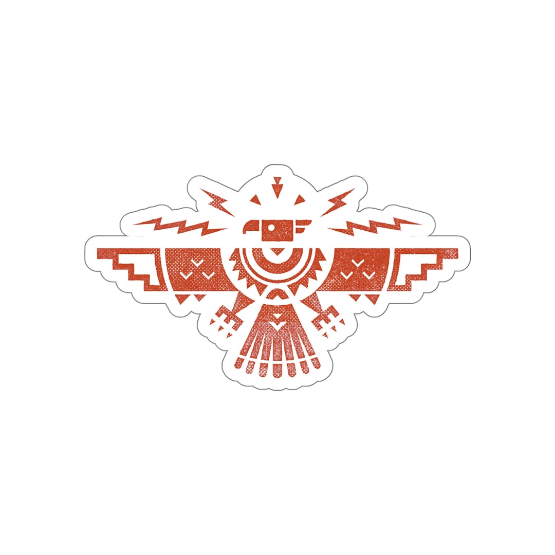 Majestic Thunderbird - Die-cut Vinyl Stickers - Etsy