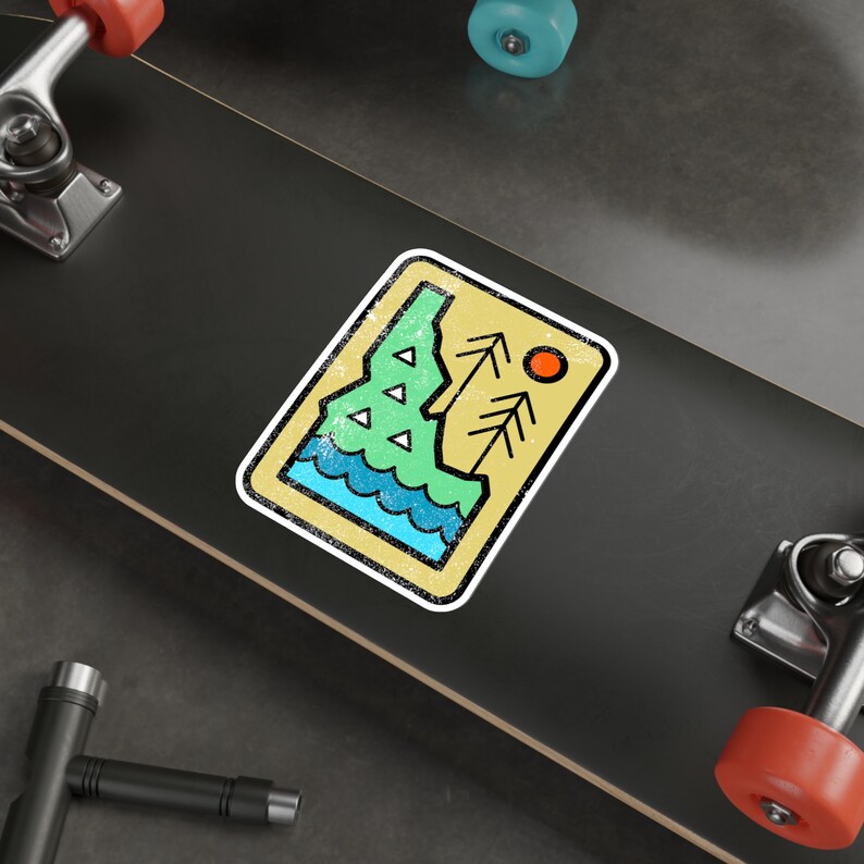 Explore Idaho - Die-cut Vinyl Stickers - Etsy