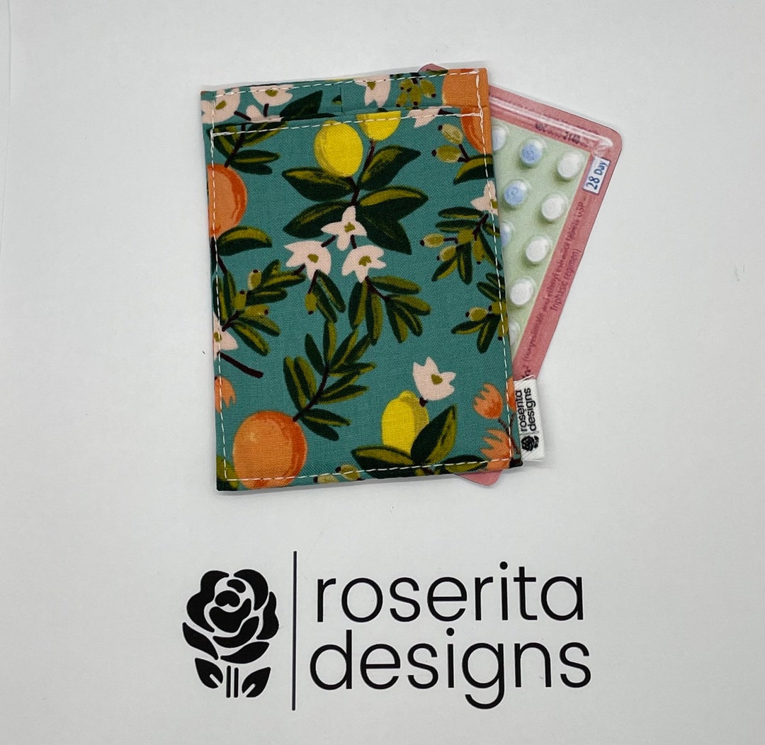 Birth Control Pill Sleeve, Birth Control Pill Case, Pill Sleeve, Pill ...