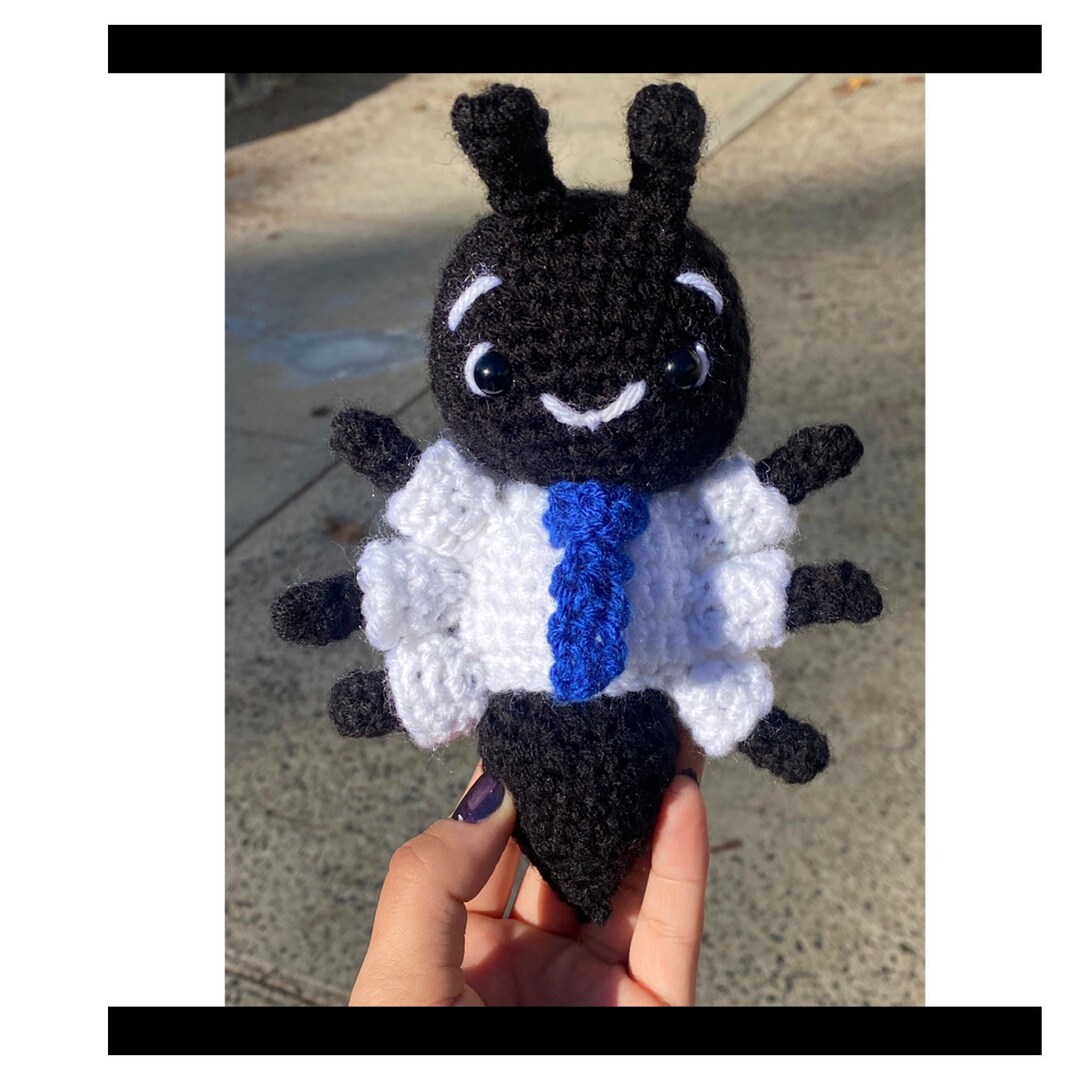 Crochet Fancy Ant | Office Ant | Insect Doll | Amigurumi - Etsy