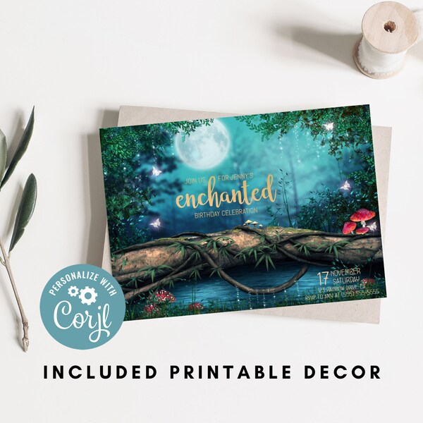 Enchanted Forest - Etsy