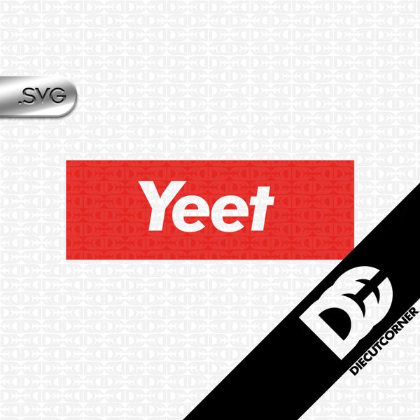 Yeet Svg - Etsy