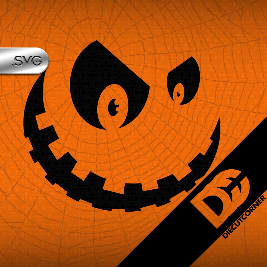 Halloween Grin Cricut SVG and PNG - Etsy
