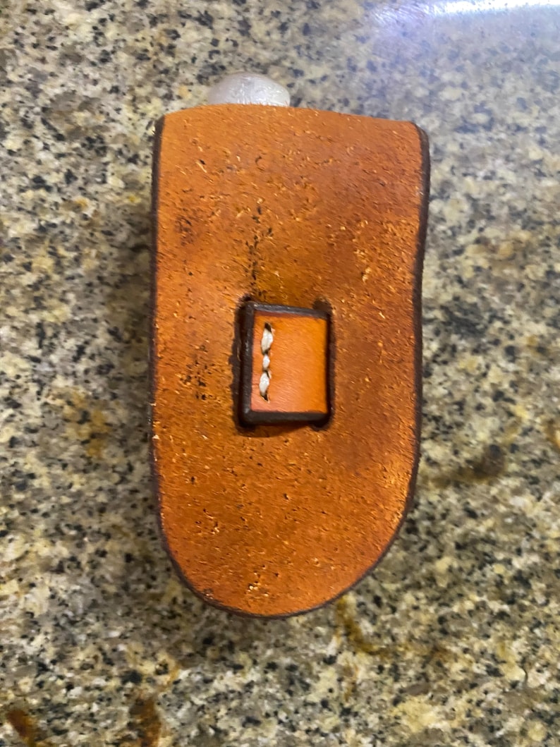 Personalized Custom Leather Belt Pocket Knife Sheath Handmade - Etsy
