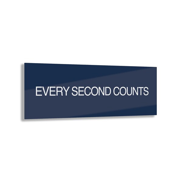 The Bear Every Second Counts Sign - Etsy