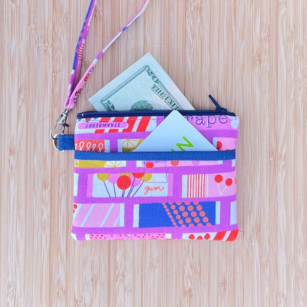 Zipper Card Pouch - Etsy