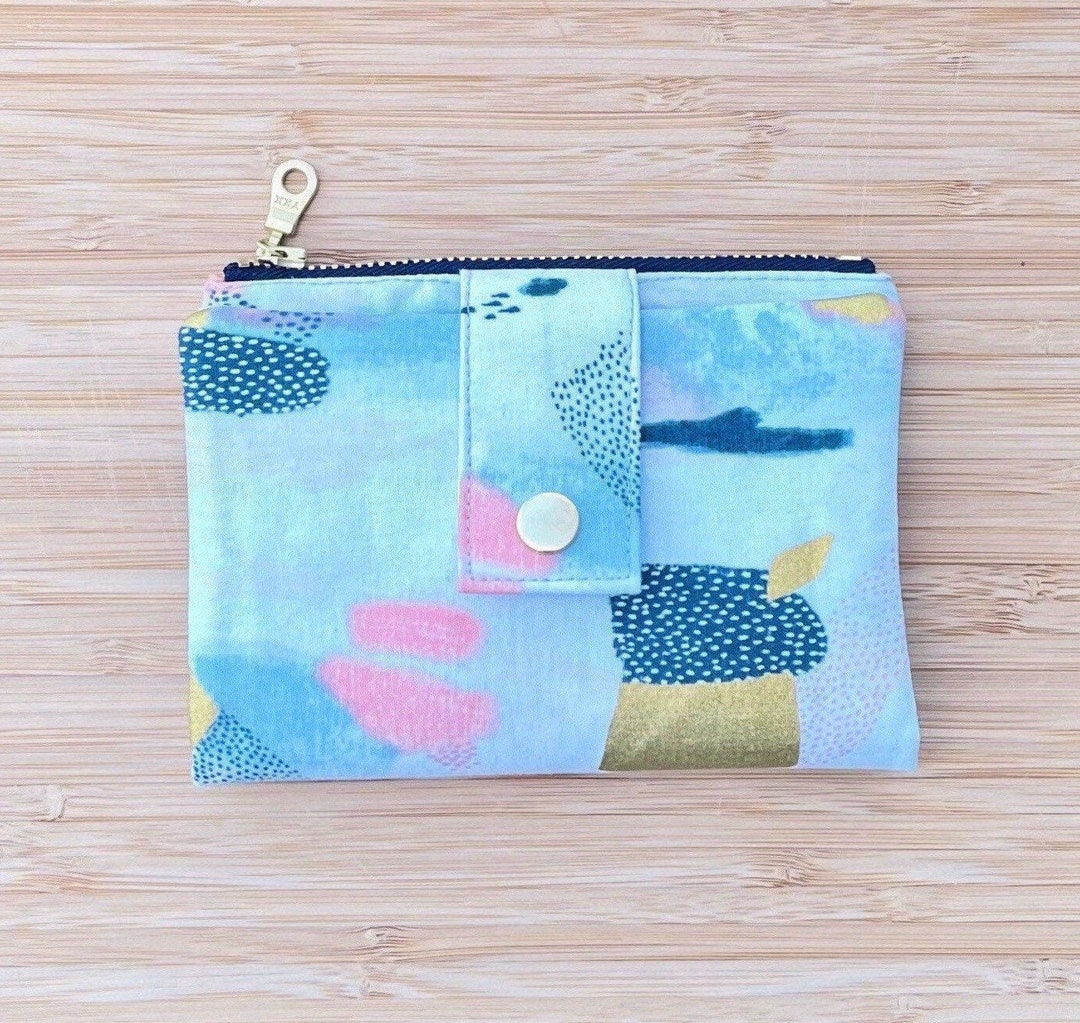 Essex Wallet Pastel Abstract - Etsy
