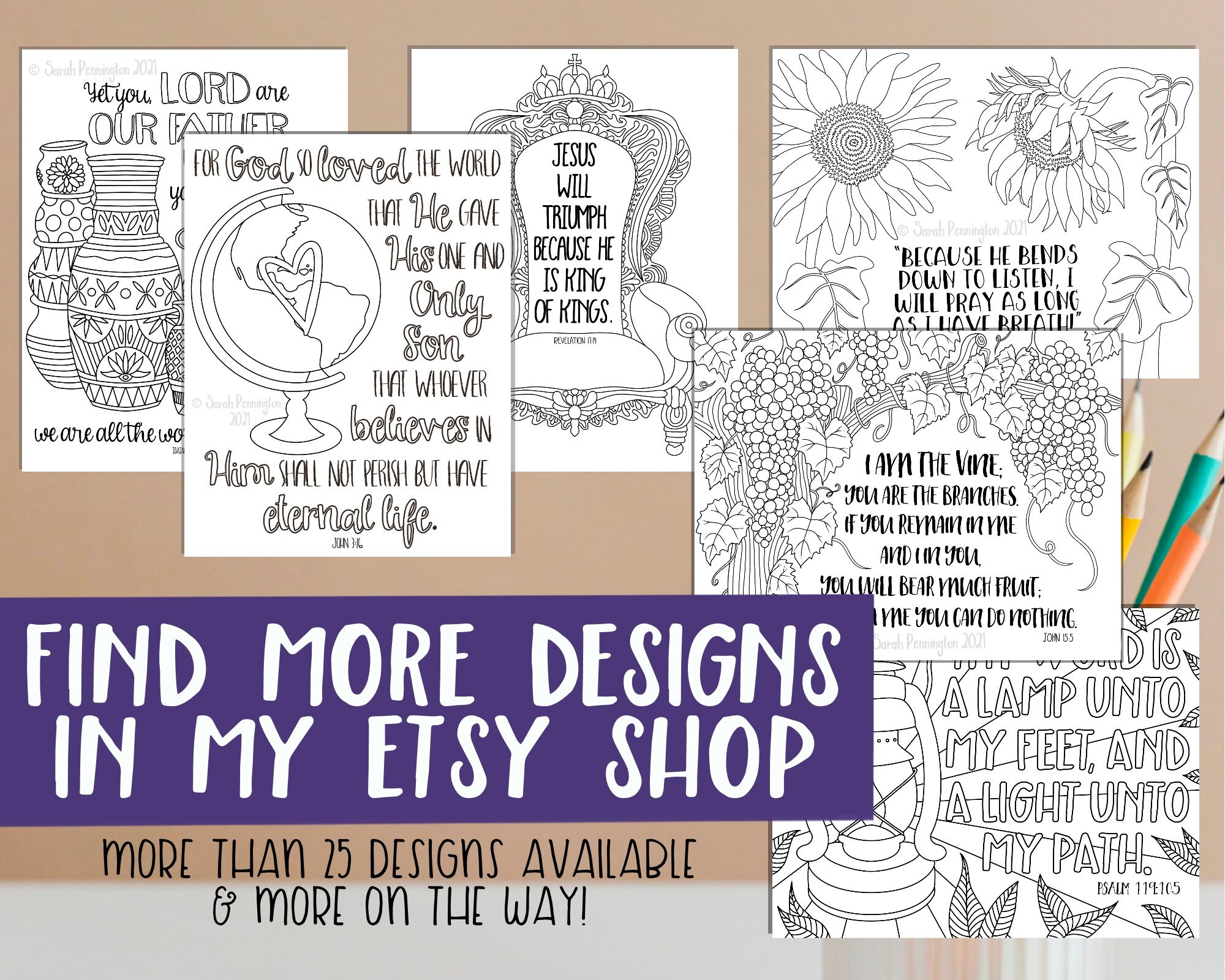 1 Thessalonians 5:17 Coloring Page – Pray Without Ceasing Bible Verse ...