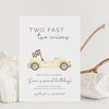 Two Fast Milestone Poster, Second Year Sign, Growing 2 Fast Editable ...
