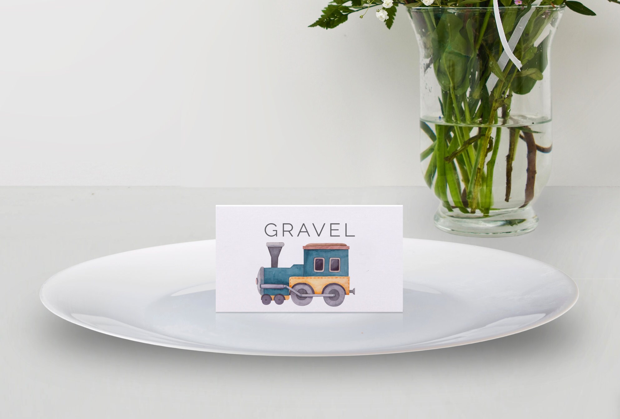 Train Theme Food Tent Labels Editable Template Steam - Etsy