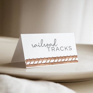 Train Theme Food Tent Labels, Editable Template, Steam Locomotive ...