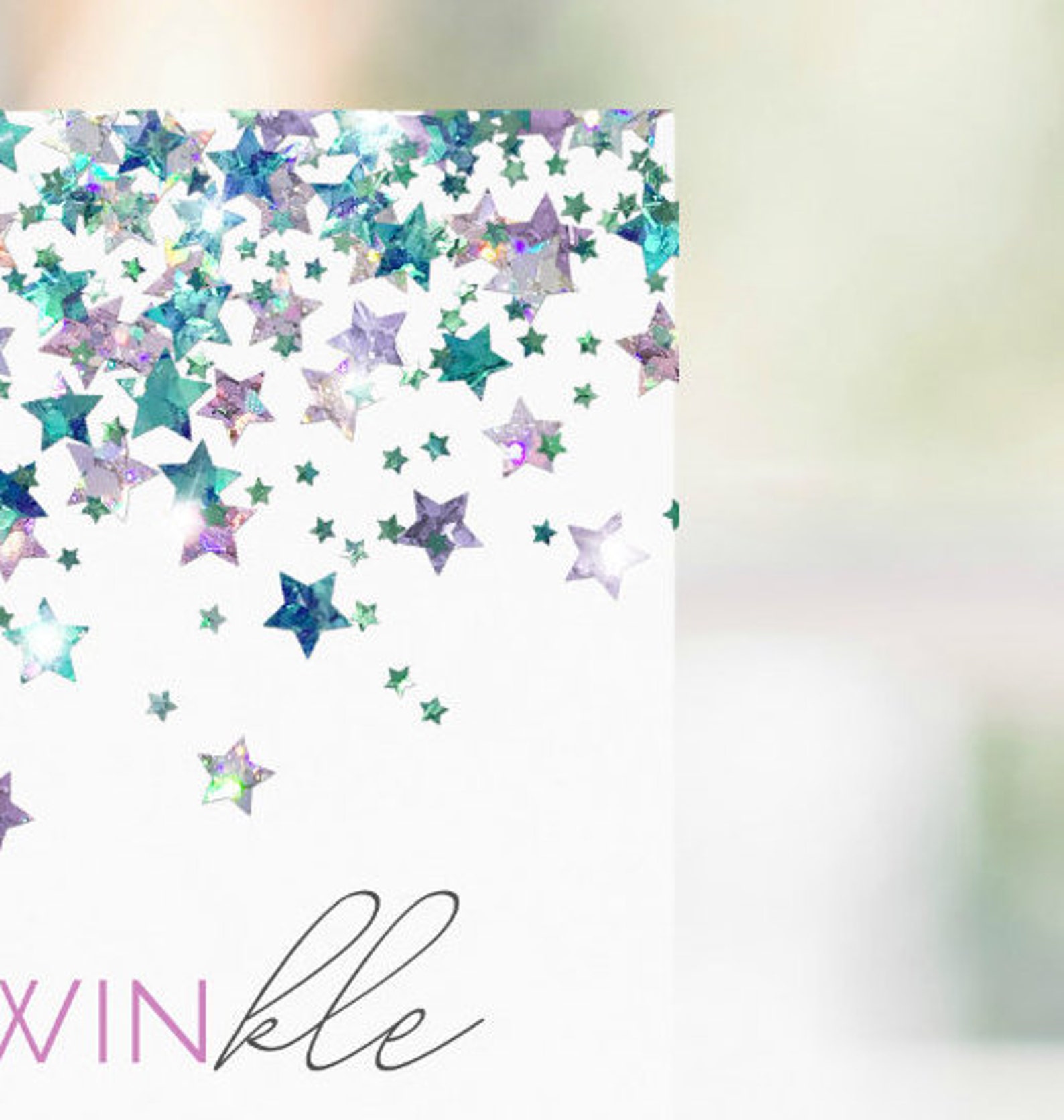 Twinkle Twinkle Little Star Invitation, Editable Template, Twin ...