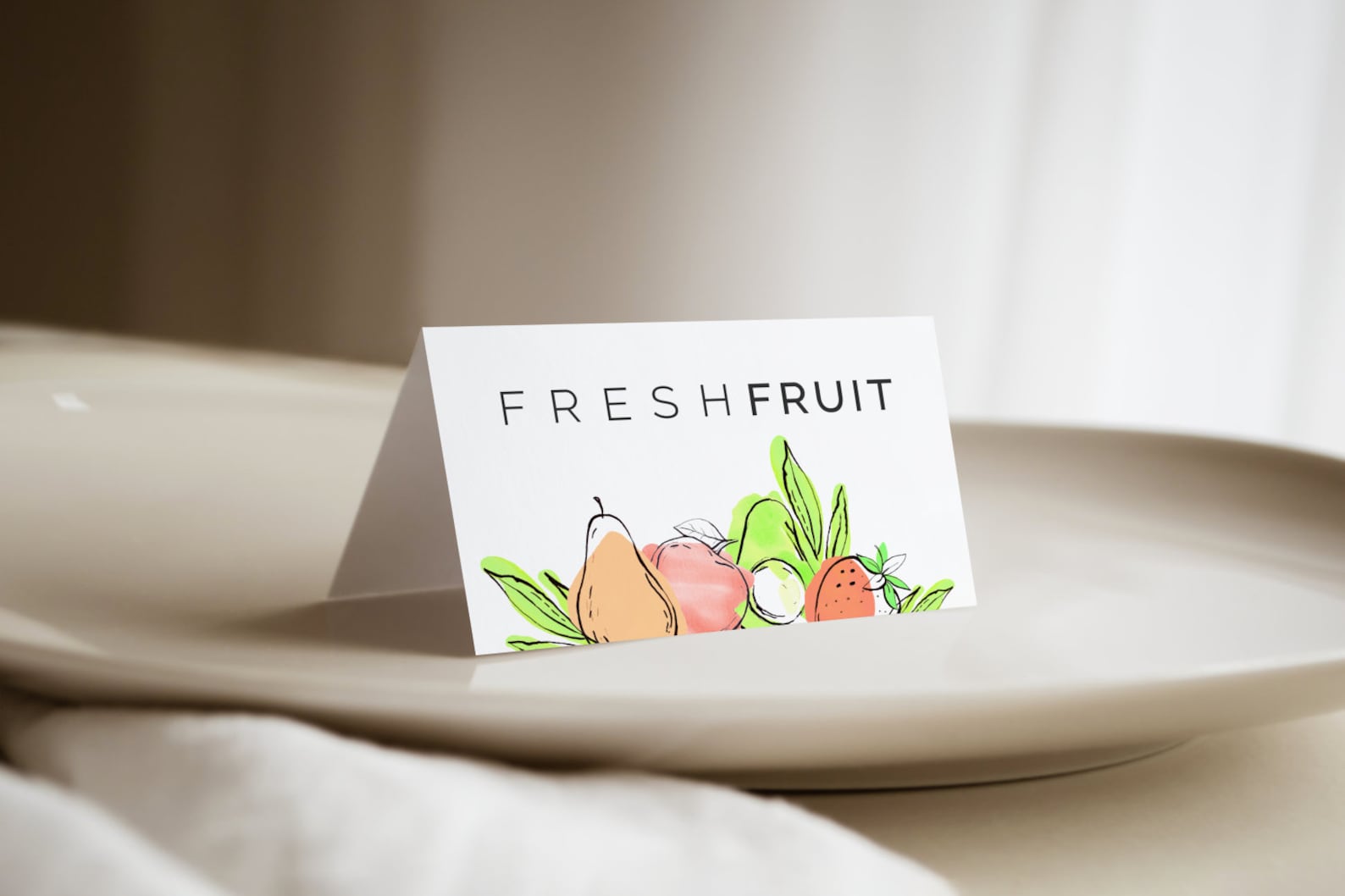 Farmers Market Food Tent Labels, Editable Template, Name Labels ...