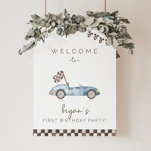 First Lap Birthday Bundle Set Editable Template FAST ONE - Etsy