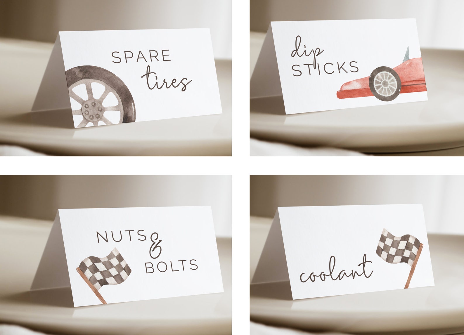 First Lap Birthday Bundle Set, Editable Template, FAST ONE Racing ...