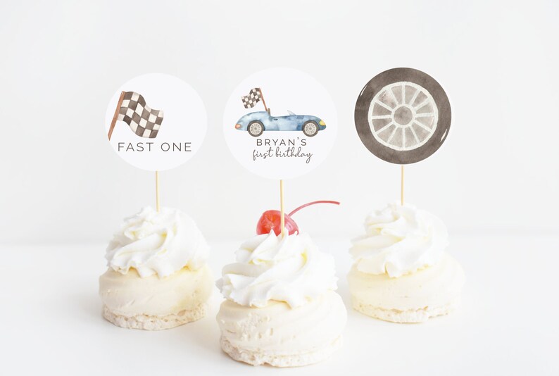 First Lap Birthday Bundle Set Editable Template FAST ONE - Etsy