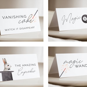Magic 8 Ball Birthday Bundle Set, Editable Template, Magic 8th Party ...