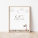 Gift Parking Table Sign, Editable Template, Racing Decor, Food Party ...