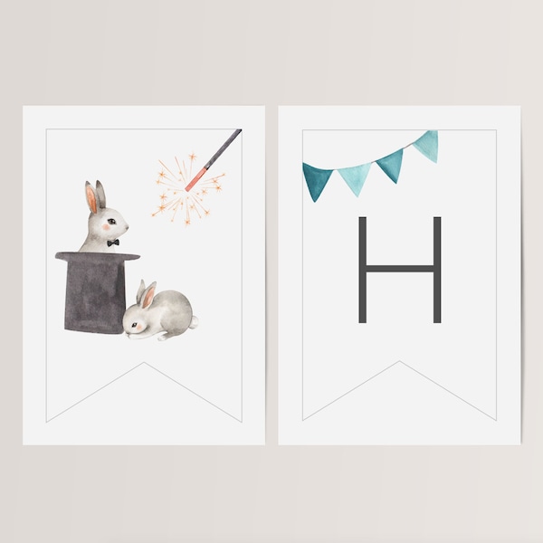 Happy Birthday Magic Banner - Etsy