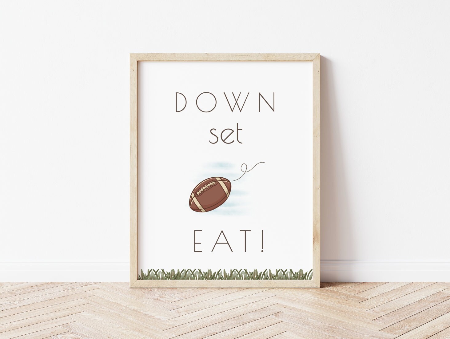 Football Theme Table Signs Concession Stand Editable - Etsy