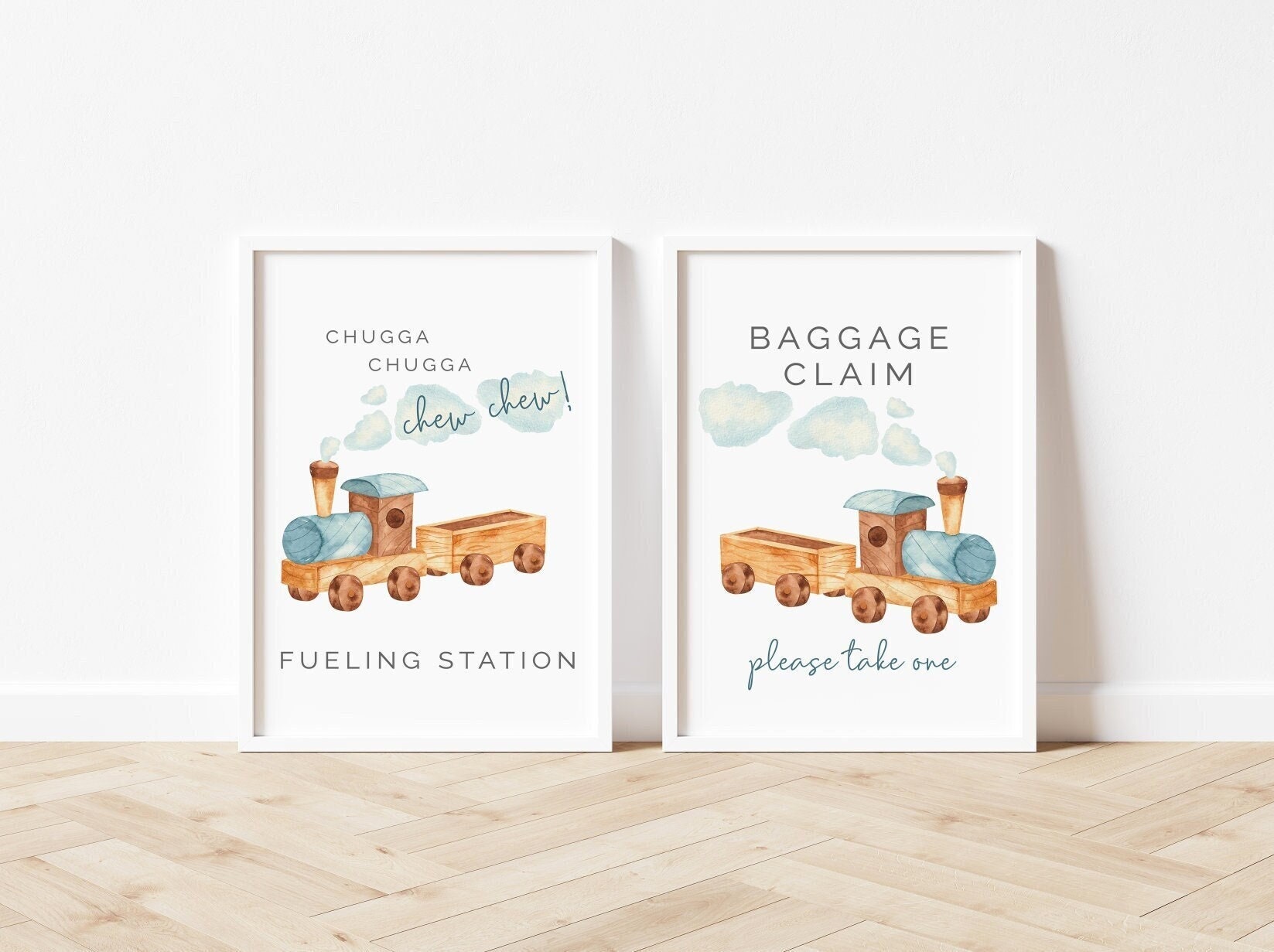 Train Baggage Claim Table Sign Fueling Station Table Sign - Etsy