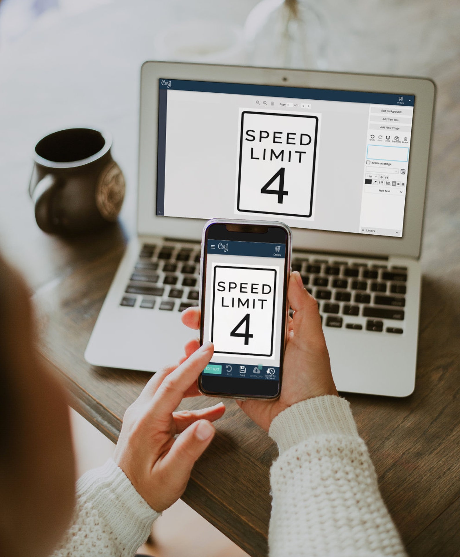 Speed Limit Sign, Editable Template, Fast and Four, Printable Place ...