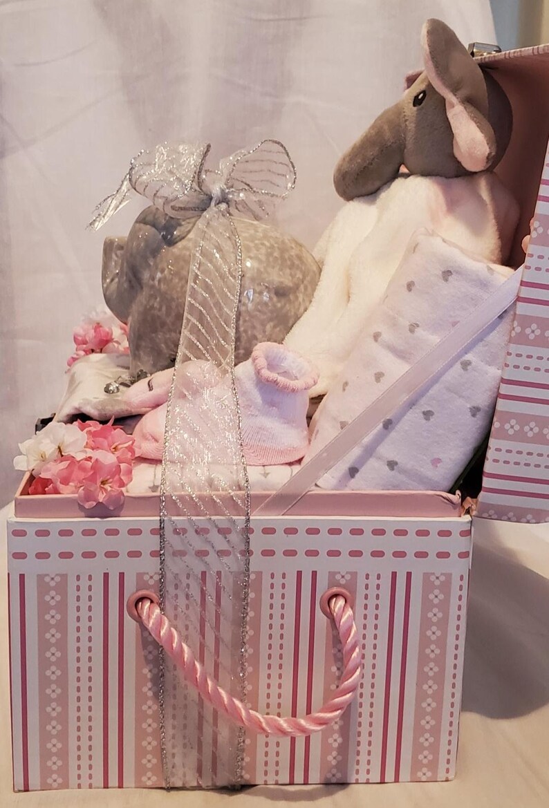 Baby Girl Pink Magical Unicorn Diaper Box/ Gift Basket | Etsy