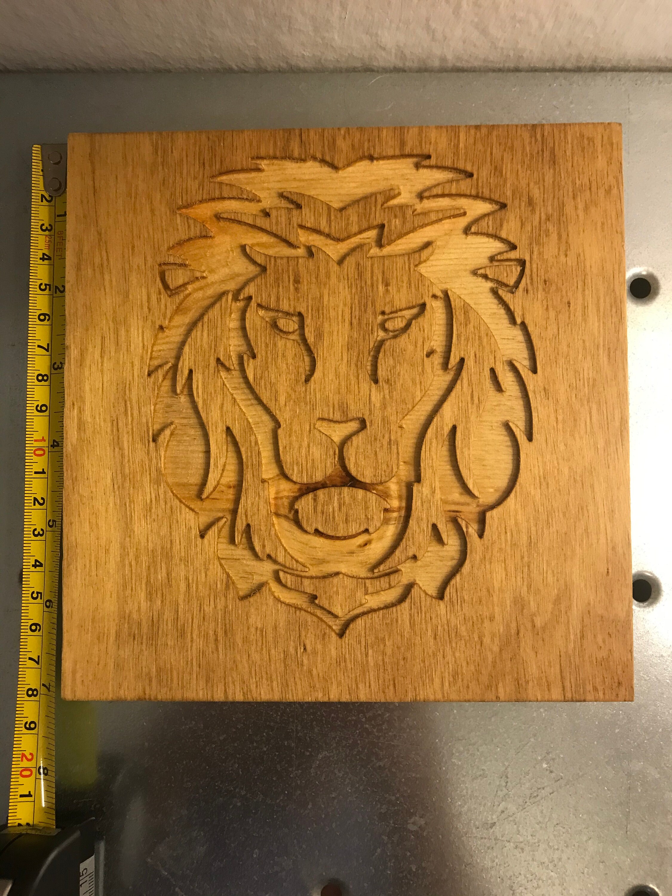 Lion Head Carving - Etsy